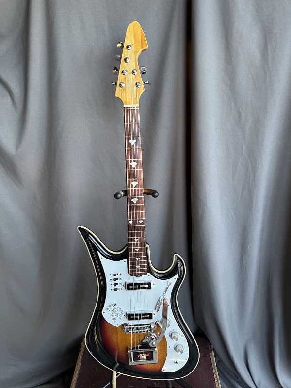 Teisco Del Rey Spectrum 2 Vintage 1960s Electric Guitar - | Reverb