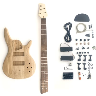 5 String Style Build Your Own Bass Guitar Kit | Reverb