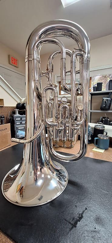 Besson Prestige 2052- Silver | Reverb