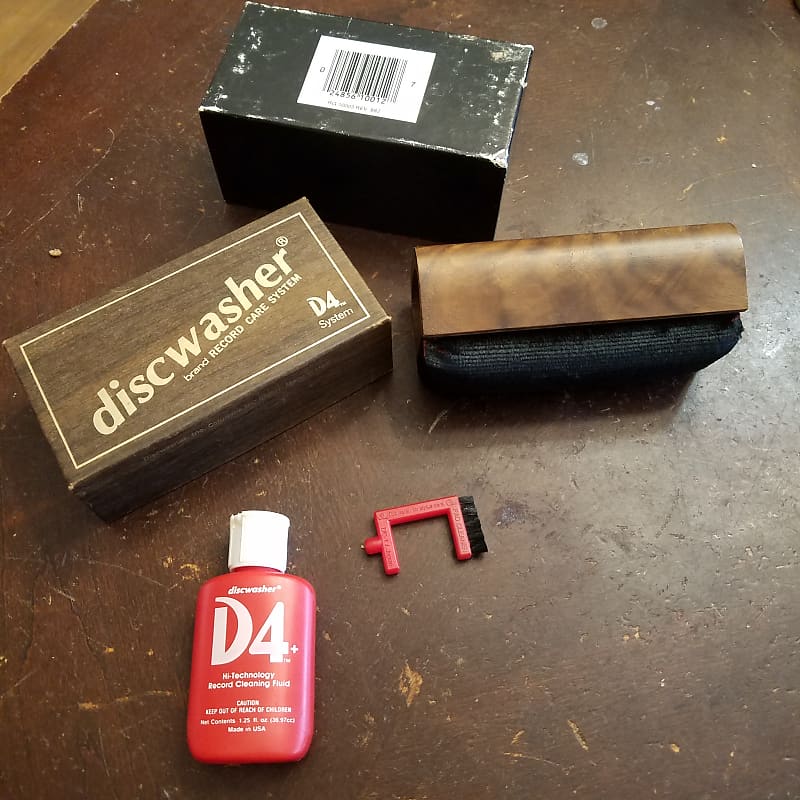 Discwasher D4 System Vinyl Record Cleaning brush and | Reverb UK