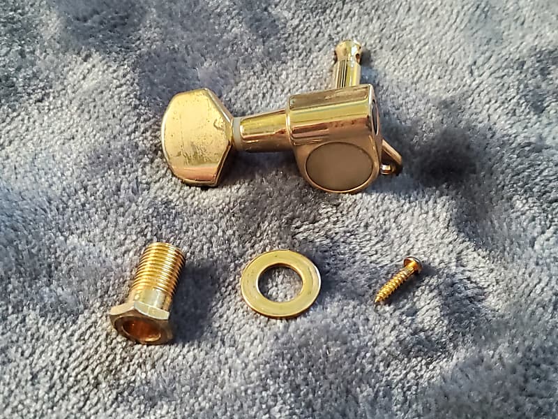 Jin-Ho Gold Tuner Machine Head Treble Side | Reverb