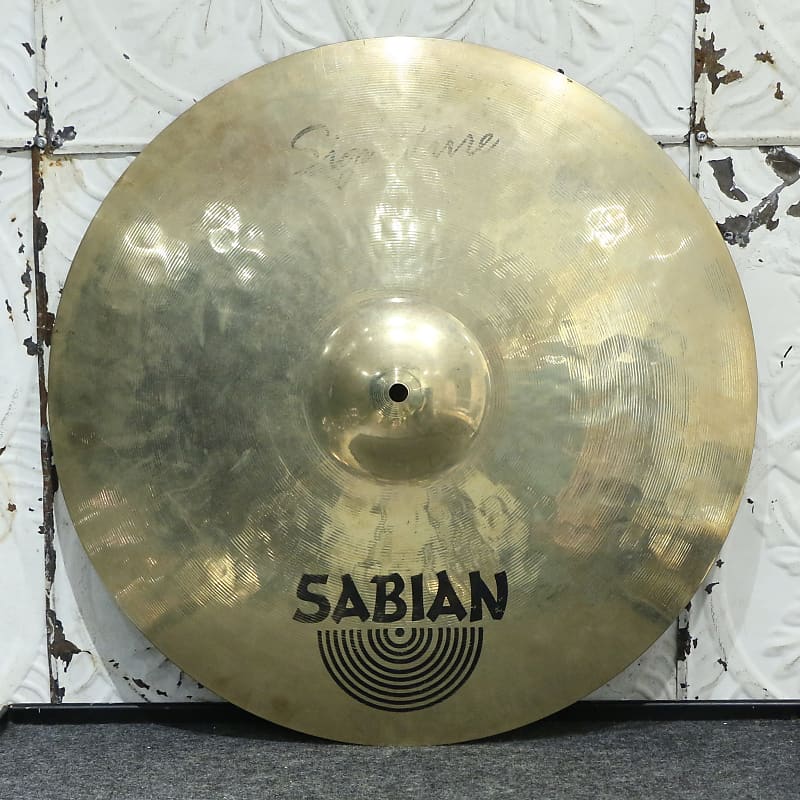 Used Sabian Signature Live Steve White Ride Cymbal 20in | Reverb