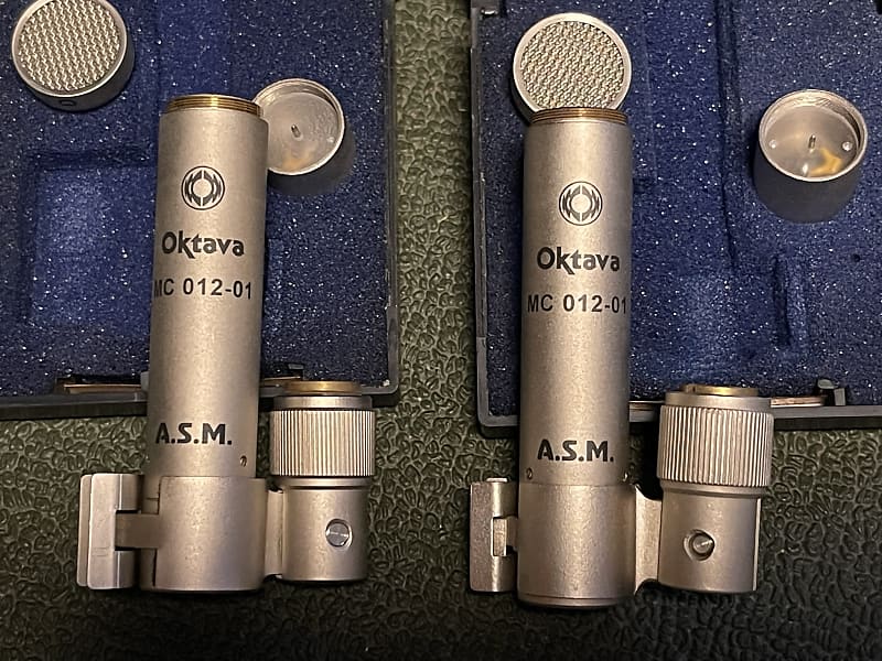 Pair of Oktava MC 012-01 Condenser Microphones | Reverb
