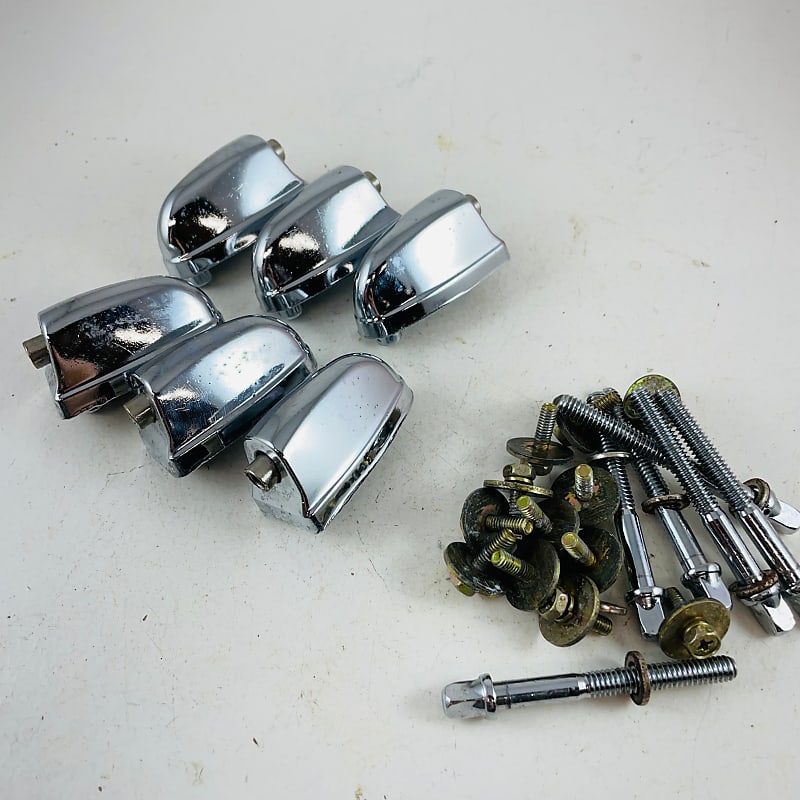 6 x Yamaha DP Tom-Tom Dum Lugs | 38mm Spacing | Drum Kit | Reverb