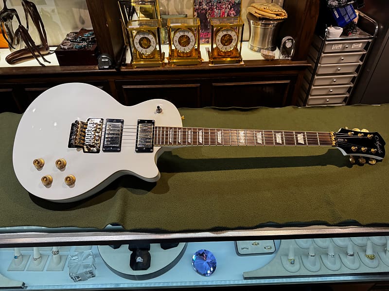 Agile AI-2000 - White Floyd Rose Les Paul Style | Reverb