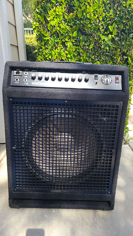 SWR SWR Workingman's 15 1990 - Grey/Black Carpet 160-Watt | Reverb