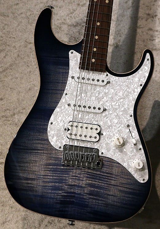 Suhr Standard Plus Faded Trans Whale Blue Burst | Reverb