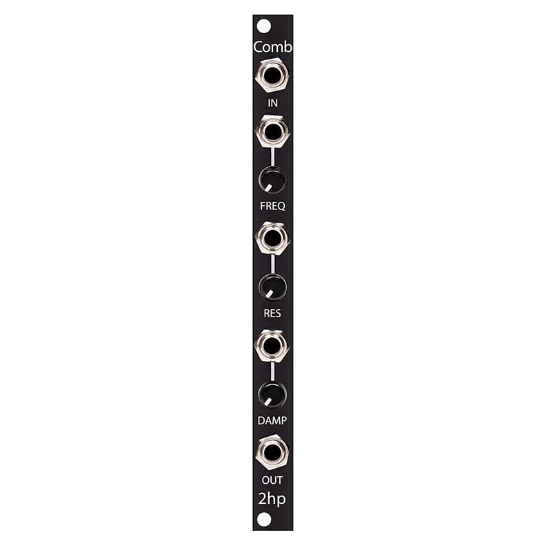 2hp Comb Black - Filter Modular Synthesizer | Reverb