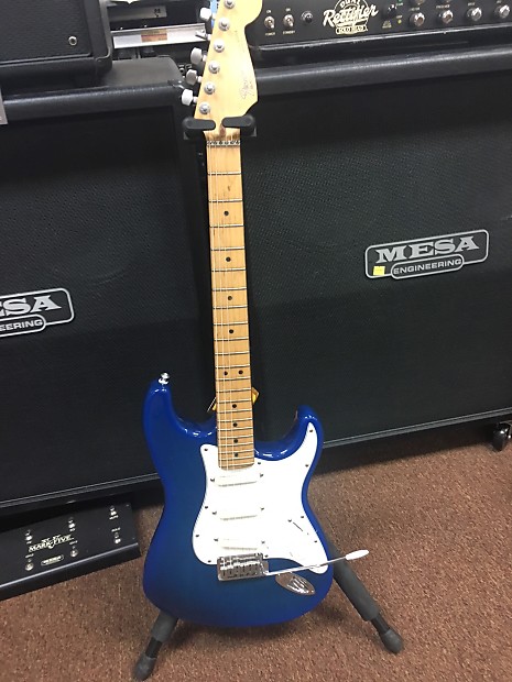 Fender Strat Plus 1993 Transparent Blue | Reverb