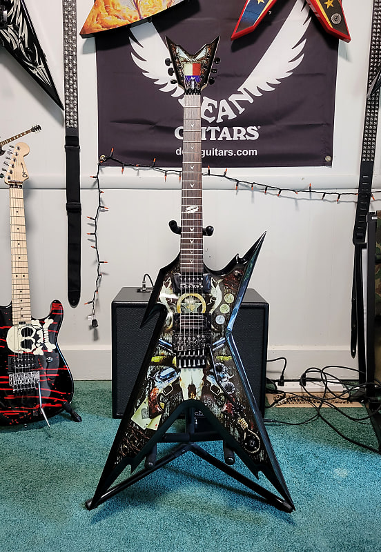 Dean Dime Razorback - Lone Star Texas Ed. Upgraded w/Case | Reverb