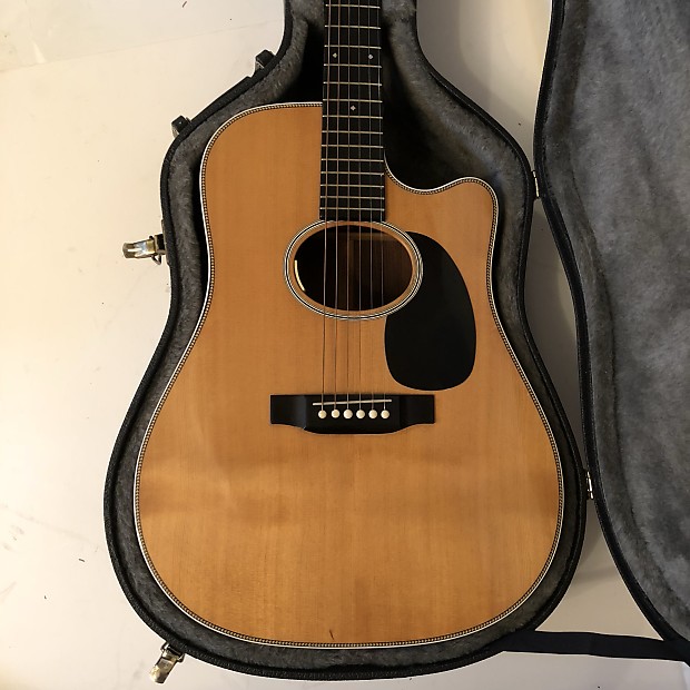 Vintage 1985 Martin DC-28 Custom D-28 w Pickup, Oval | Reverb