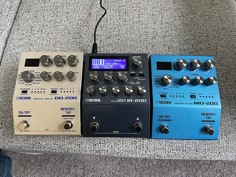 Boss IR200, DD200 and MD200 | Reverb
