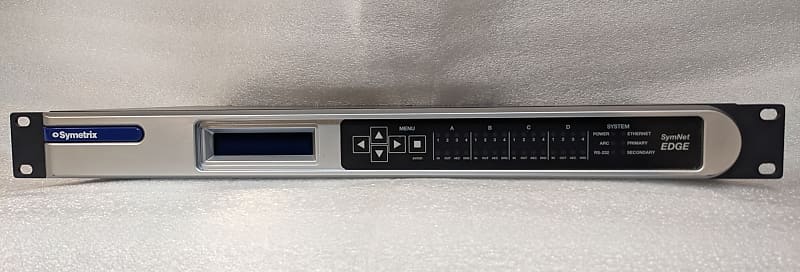 Symetrix Edge Dante Network Audio Interface / DSP / Mixer / | Reverb