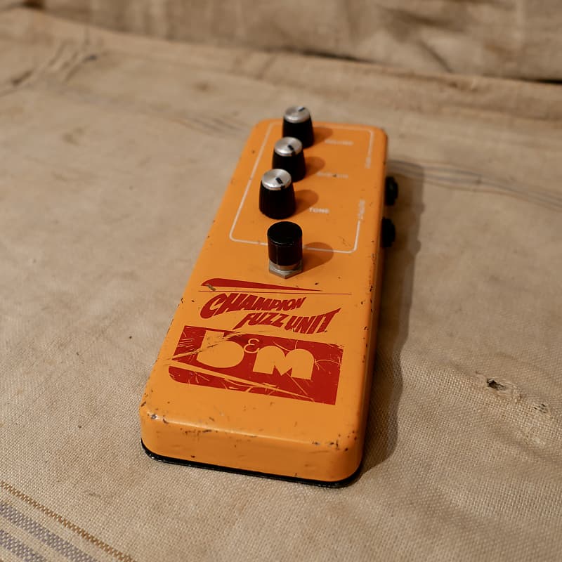 Colorsound B&M Champion Fuzz Unit 1970s - Orange | Reverb Australia