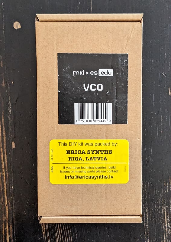 Erica Synths mki x es.edu VCO DIY kit 2022 - Black | Reverb