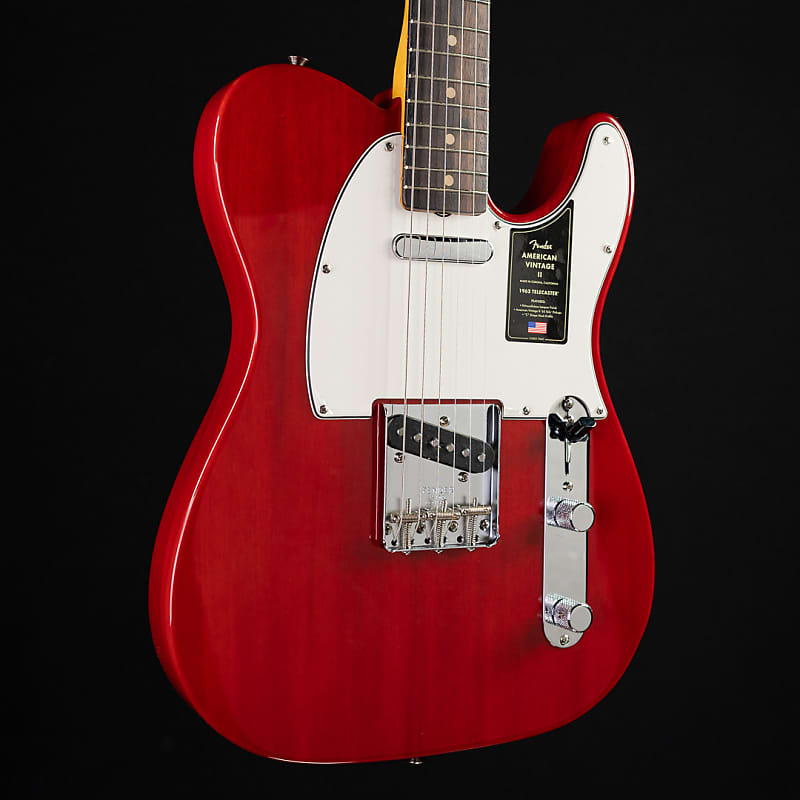 Fender American Vintage II 1963 Telecaster - Trans Red #6838 | Reverb
