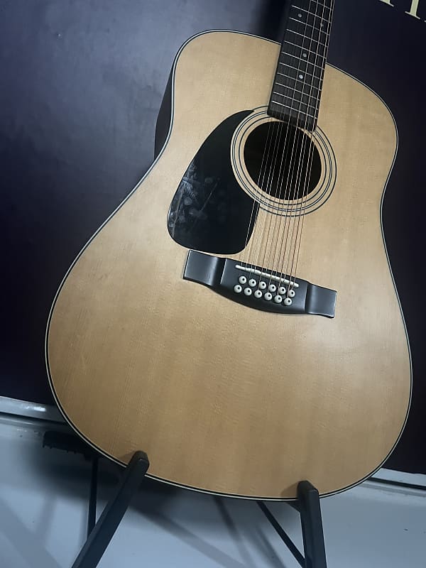 Samick SW-250 - Natural - Lefty 12-String | Reverb