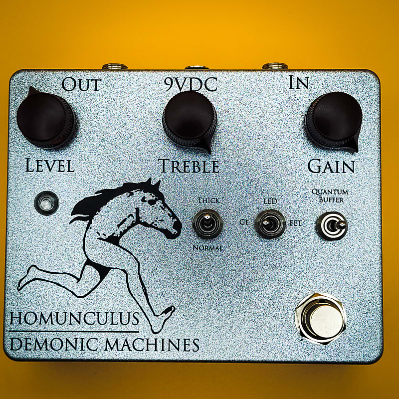Demonic Machines Homunculus 2022 winked silver klone | Reverb UK