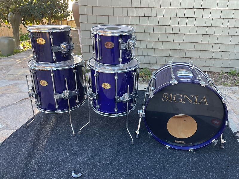 Premier Signia Maple 5pc Drum Set kit | Reverb