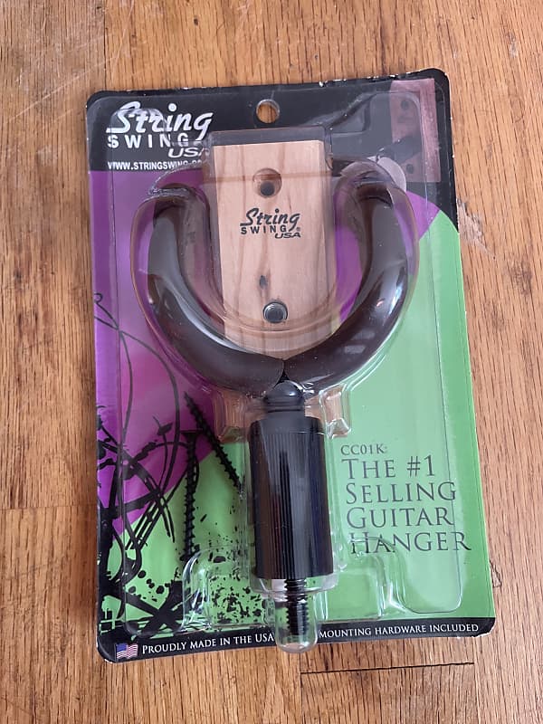 String Swing Guitar Hanger Wood | Reverb