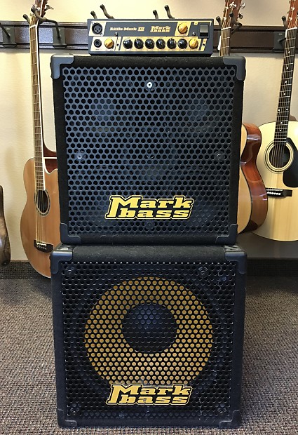 Markbass Little Mark III Stack w/ Markbass New York 406 & | Reverb