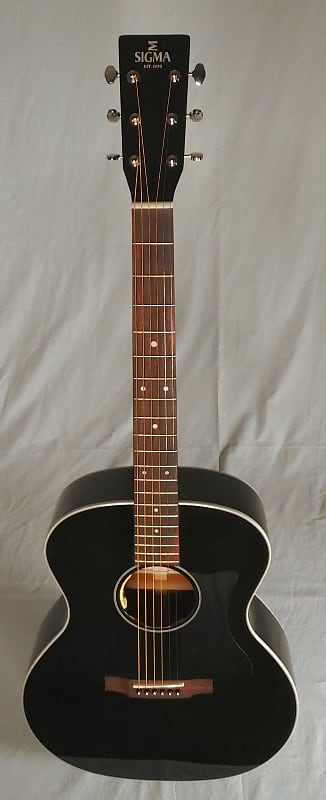 Custom Sigma Grand OM All Solid Acoustic-Electric Guitar | Reverb UK