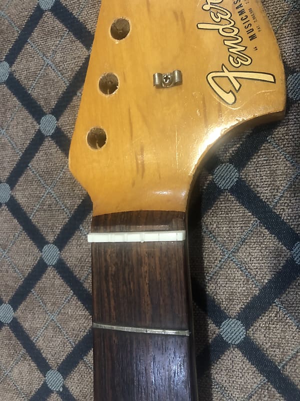 fender musicmaster II 1965 neck | Reverb