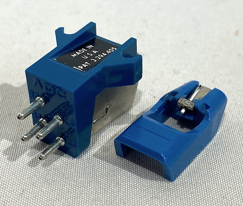 ADC RK8 Phonograph Turntable Cartridge & Stylus Blue | Reverb