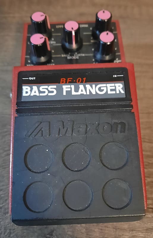 Maxon BF-01 Bass Analog Flanger, vintage, rare, excellent | Reverb