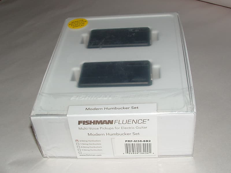 Fishman Fluence PRF-M36-SB2 6 String Modern Humbucker Set 3 | Reverb
