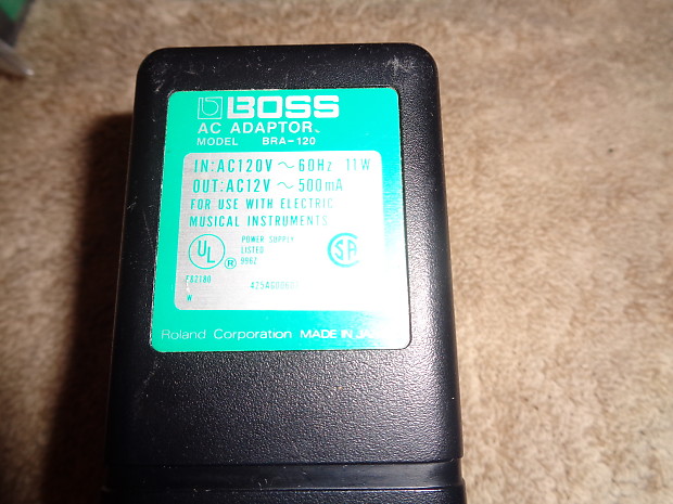 used Boss BRA-120 AC Adapter | Reverb