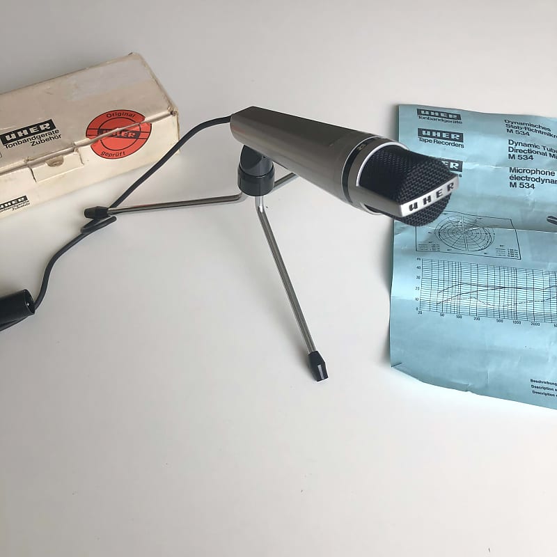 Uher M534 vintage microphone | Reverb