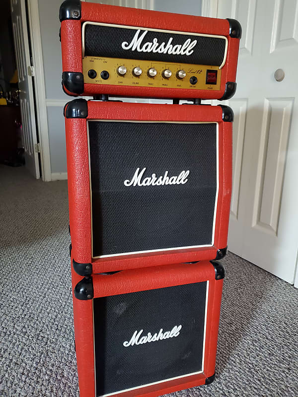 Marshall 3005 Lead 12 Micro Stack, Red | Reverb