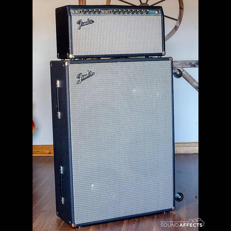 Fender 1969 Dual Showman Reverb Amplifier Head & Cab | Reverb UK