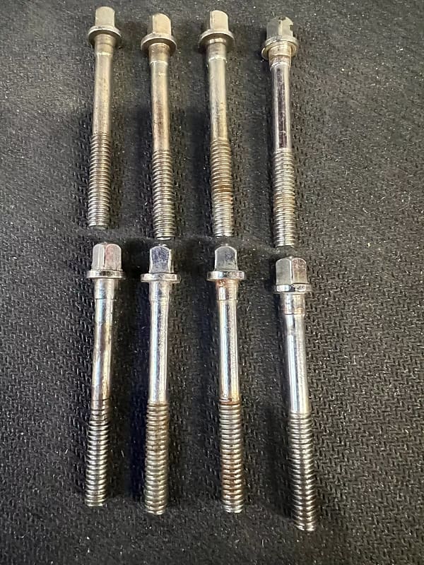 Slingerland 2" Chrome Tension Rods Vintage 1960's 8pk | Reverb Canada