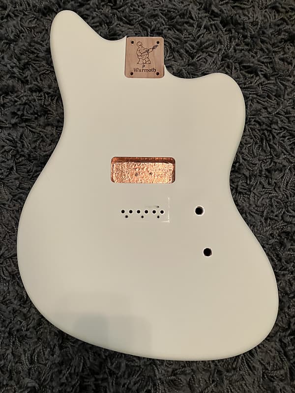 Warmoth Jazzcaster 2020 Vintage White Satin | Reverb