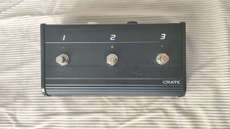 Crate 3-way footswitch * works with many Crate Amp´s * | Reverb