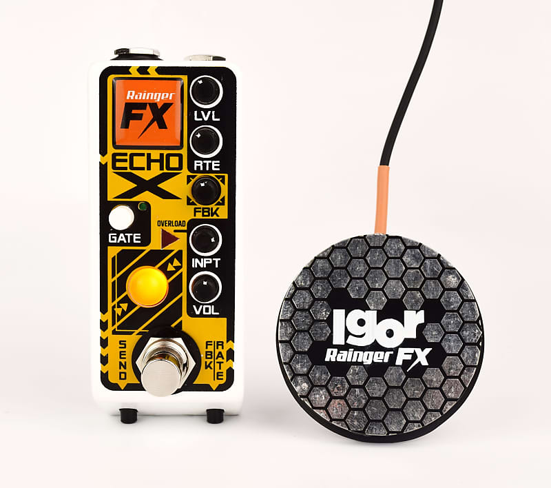 Rainger FX ECHO-X digital delay (& Igor) mini-pedal | Reverb Canada