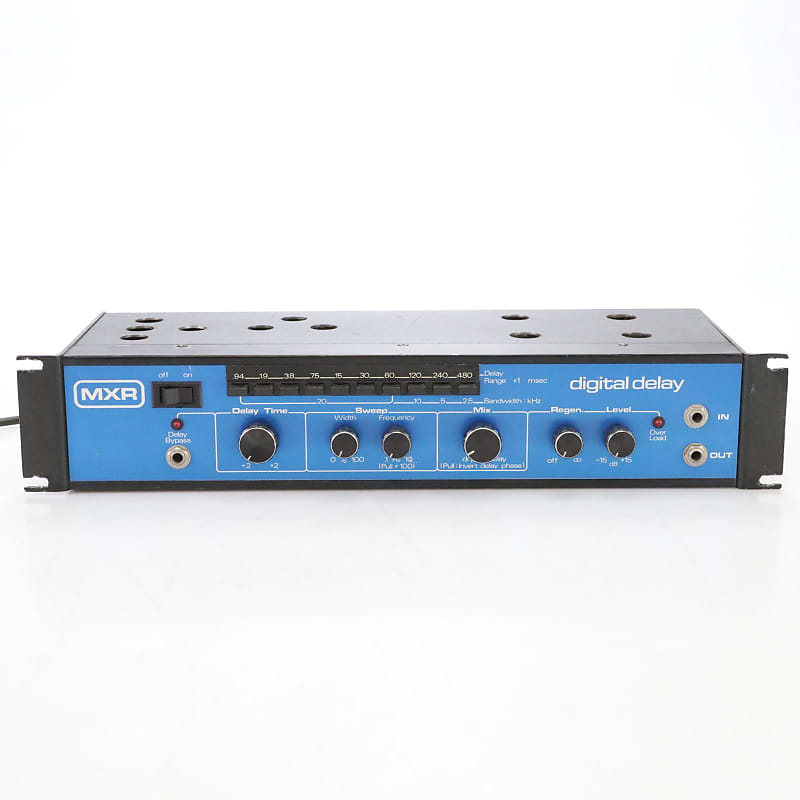 MXR Digital Delay Model 113 Rack DDL Effect #44427 | Reverb