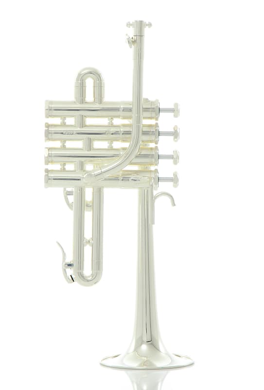 Schilke P5-4 Beryllium Bell Bb/A Piccolo Trumpet - Silver | Reverb