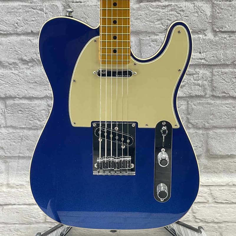 Used: Fender American Ultra Telecaster - Cobra Blue | Reverb