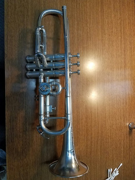 Vintage Lyon & Healy Trumpet Inspiration 1904 Silver | Reverb