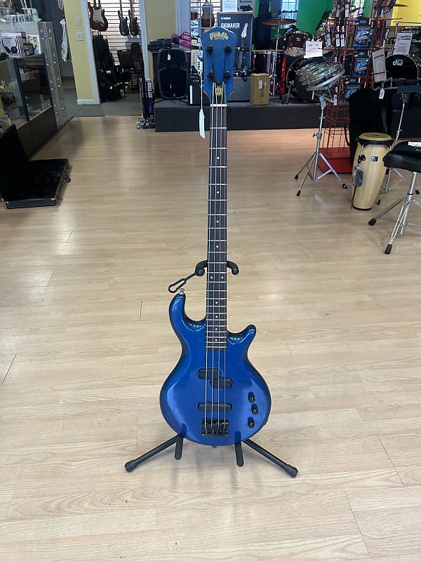 Vintage 1990’s M.V. Pedulla Series II 4 String Bass- Blue | Reverb
