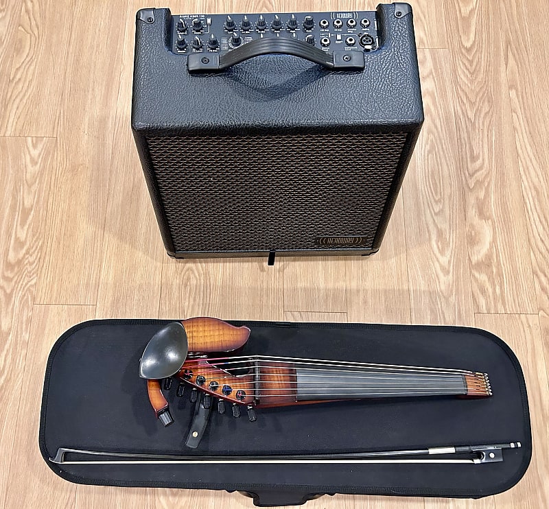Jordan 7 String Electric Violin 2010 - Natural Wood | Reverb