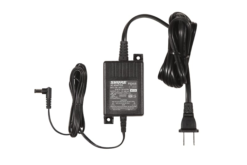 Shure PS124 In-Line Power Supply with Non-Locking Power | Reverb
