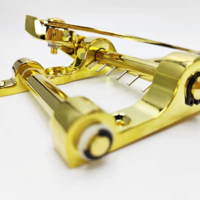 Guitar Vibrato Tremolo Tailpiece System in Gold | Reverb Canada