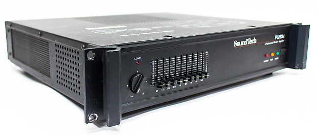SoundTech PL250M Professional Monitor Power Amplifier with | Reverb UK