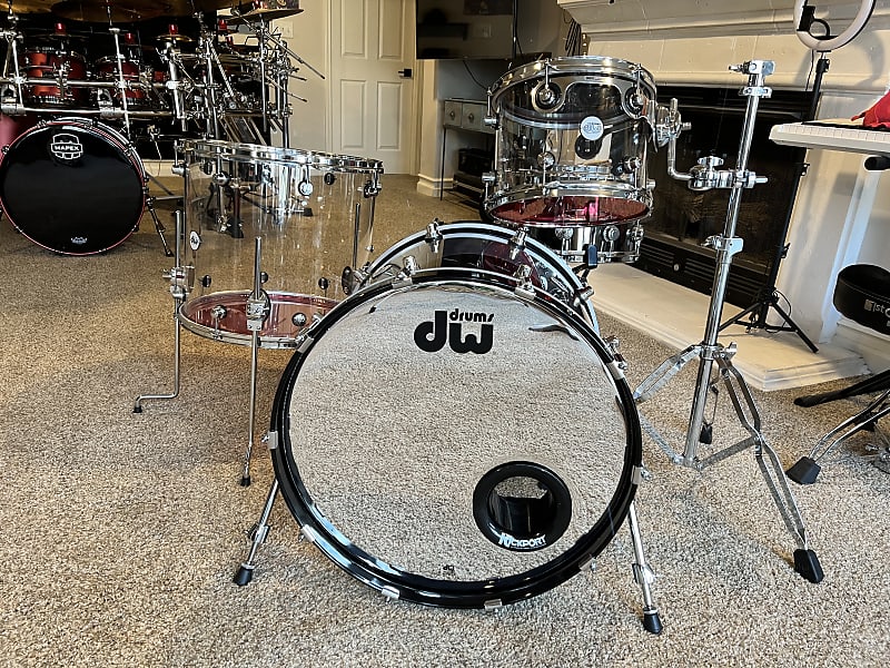 DW Acrylic 3 Piece Kit | Reverb