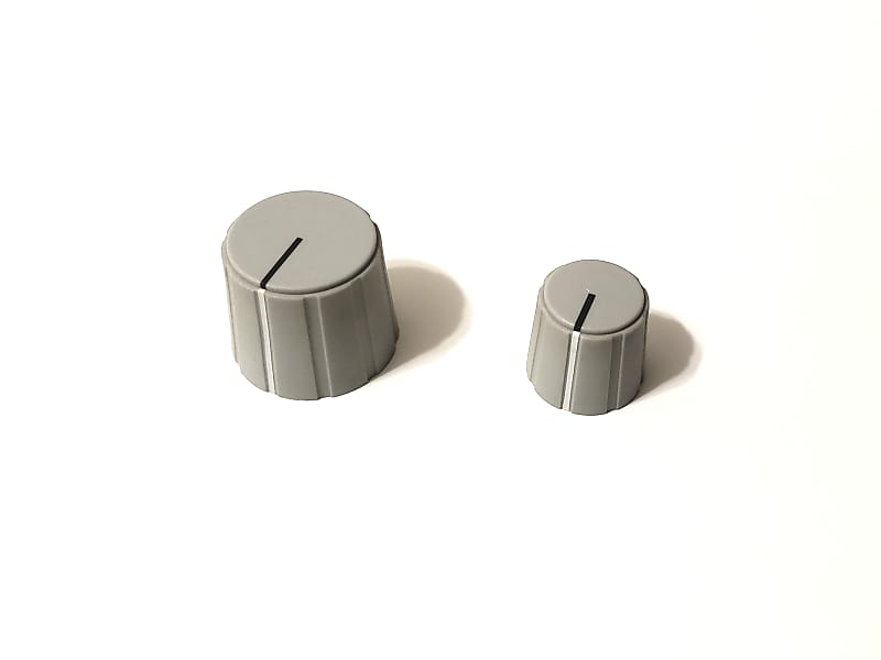 Soldano SP77 Preamp Knob Set (Gray) - 10 Knobs & Lined Caps | Reverb