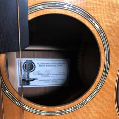 Harry Fleishman 'Dragonfly'. 1995 One of a Kind Acoustic | Reverb